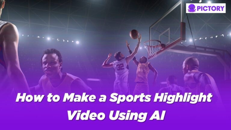 How to Make a Sports Highlight Video Using AI