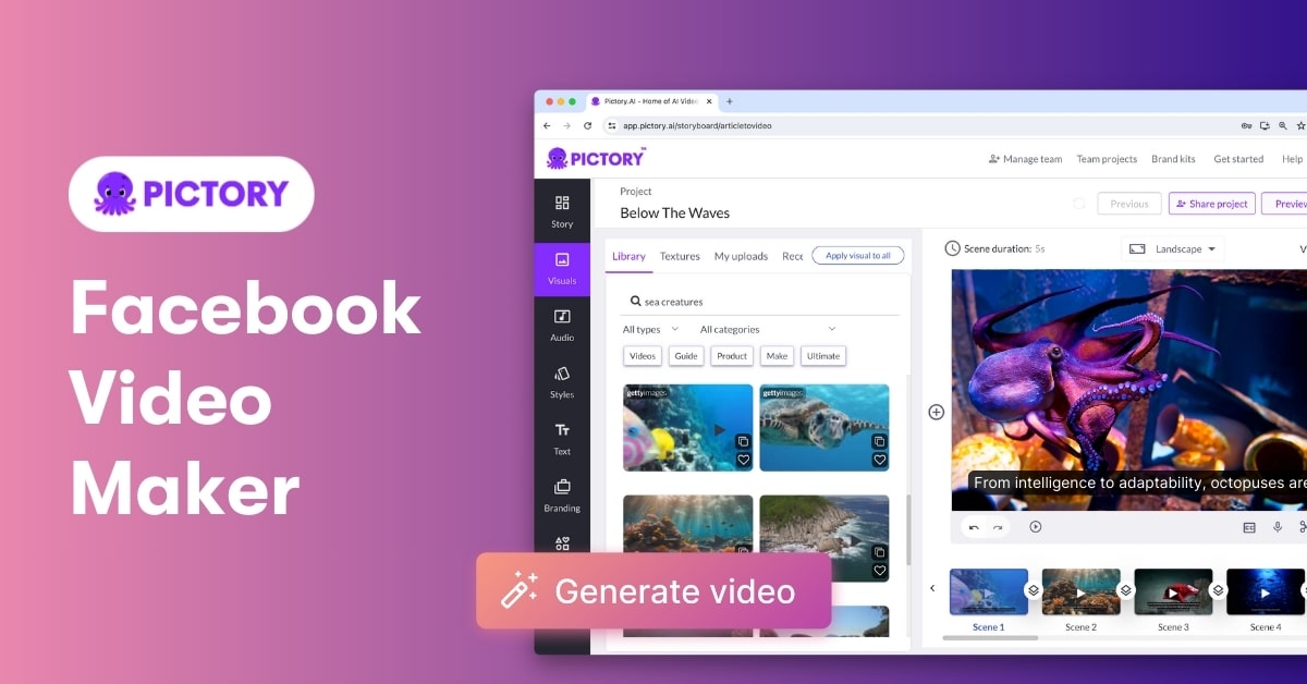 Facebook Video Maker