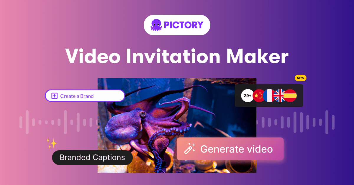 Video Invitation Maker | Create Videos in Minutes with AI