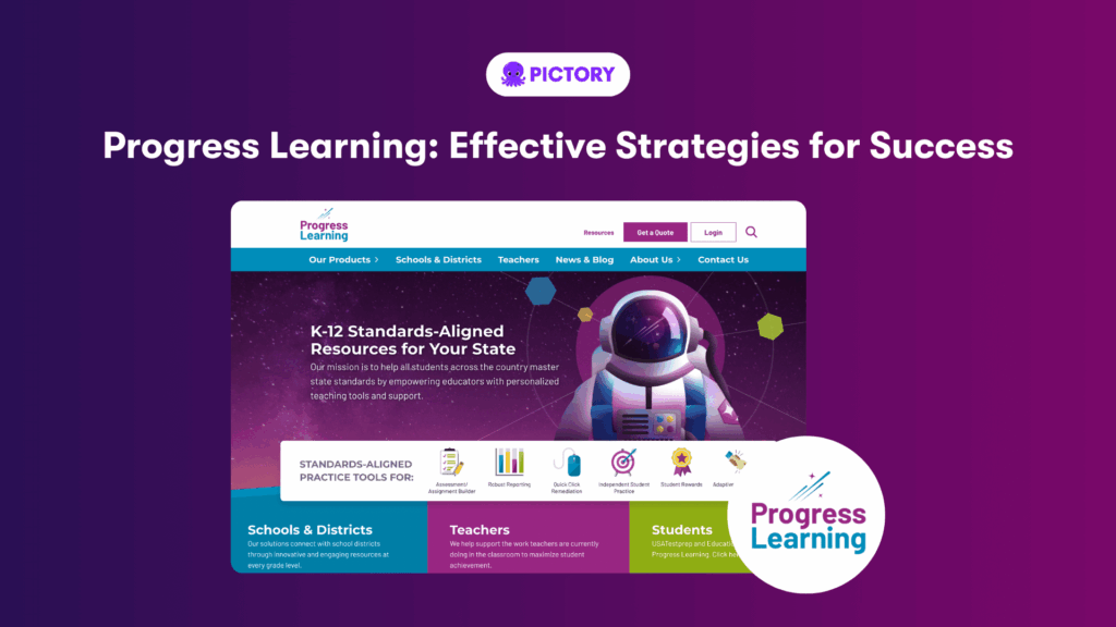 Progress Learning: Personalized Education for Every Student