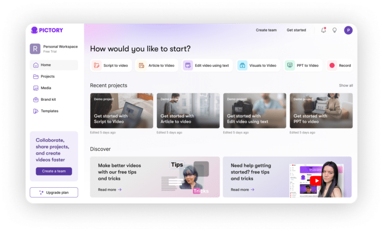 Audio To Video | Convert Audio To AI Generated Video in Minutes