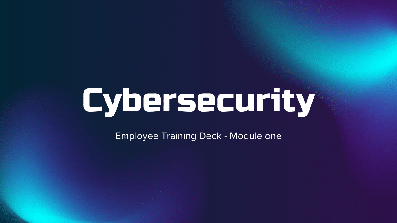 Cybersecurity Employee Training - Pictory.ai