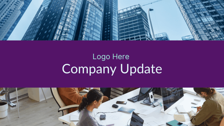 CEO Leadership messages and company updates - Video Template