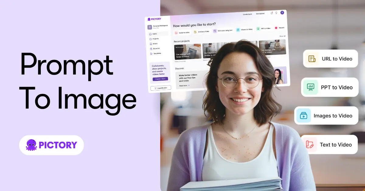 Prompt to Image | Create AI-Generated Visuals for Videos