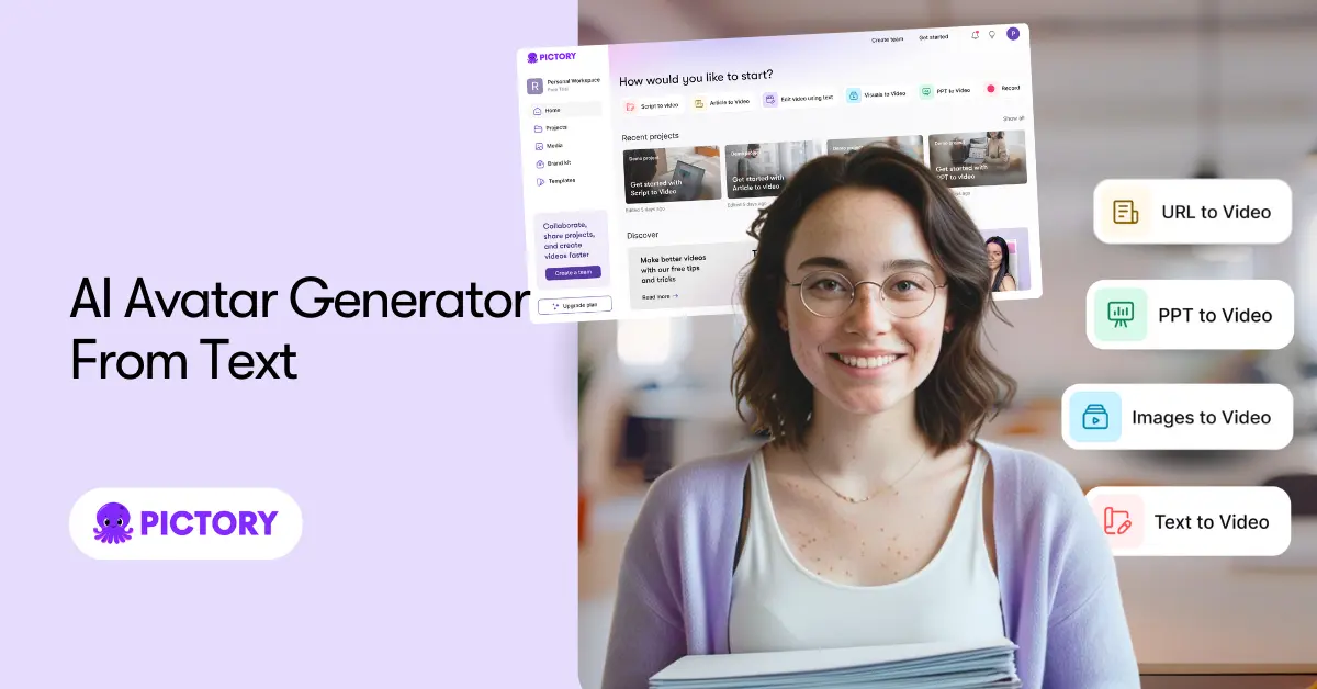 AI Avatar Generator From Text | Create Talking Avatars from Scripts