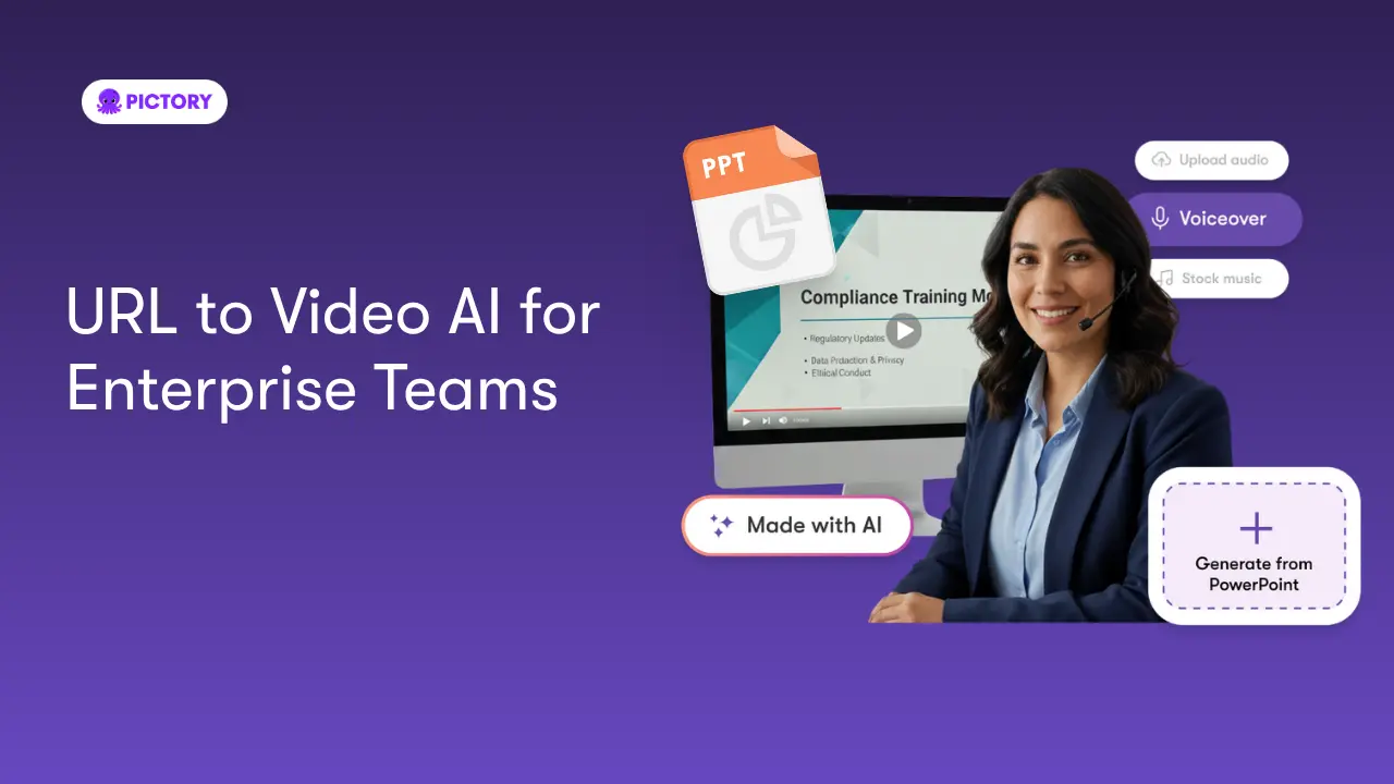 URL to Video AI for Enterprise Teams | Create Videos at Scale